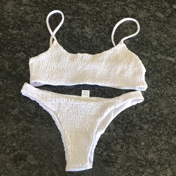 Swim | White Bathing Suit Great Quality | Poshmark